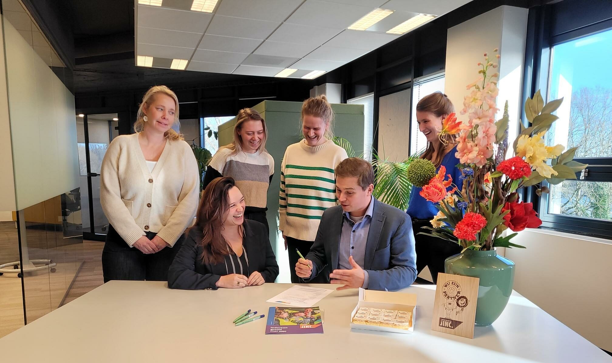 Morgens gaat samenwerking aan met JINC - Morgens Conclusion Morgens gaat samenwerking aan met JINC - Morgens Conclusion